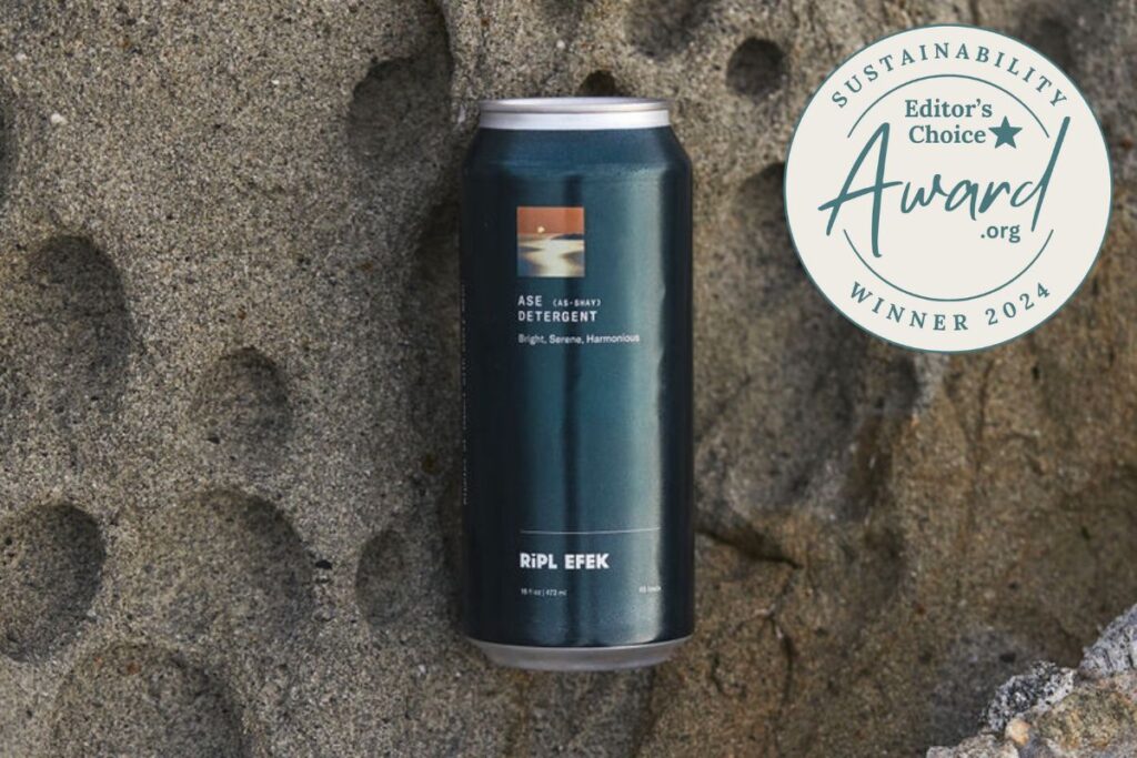 Ripl Efek’s Refillable Laundry Detergent - Sustainability Award